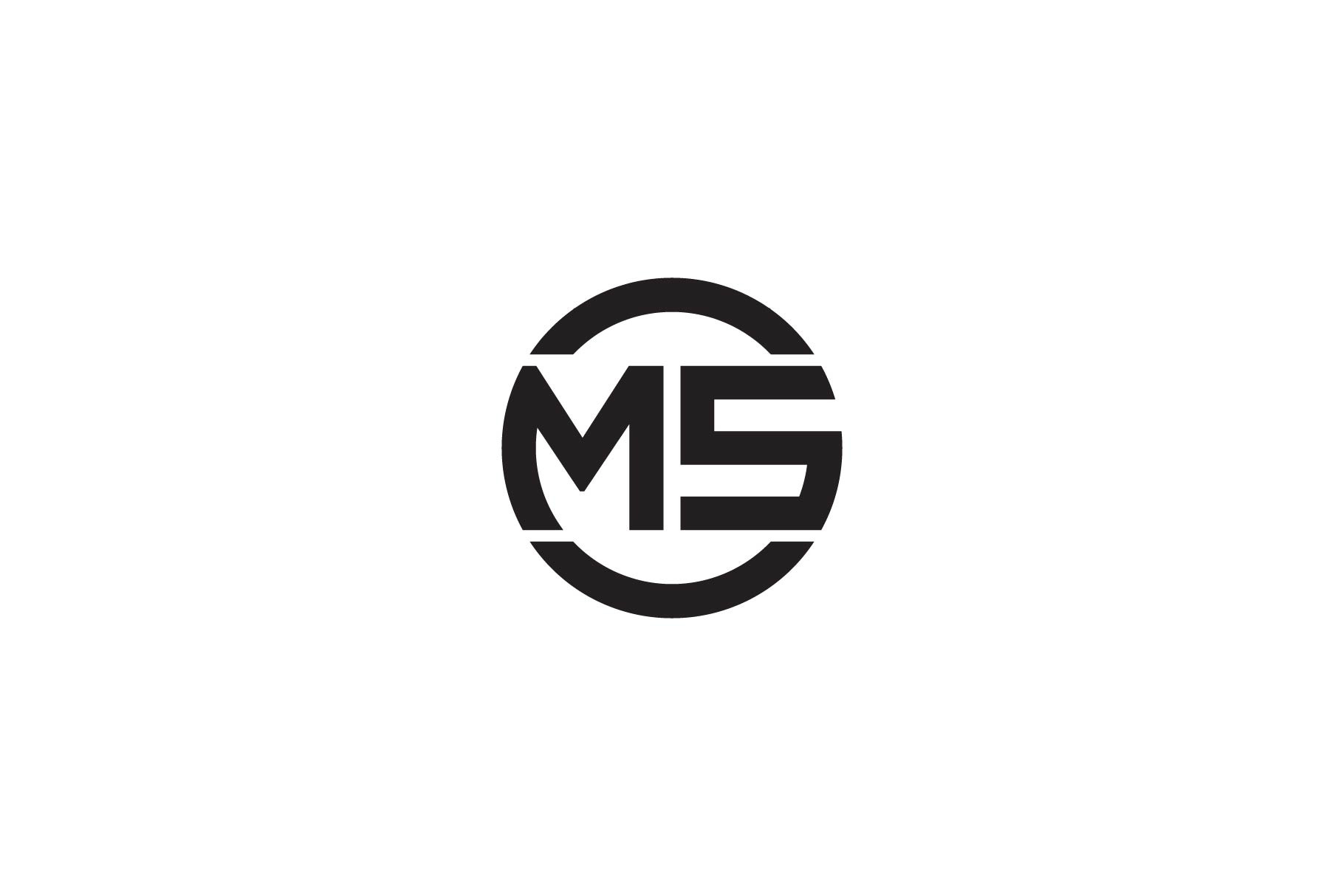 MS Circle Logo, a Branding & Logo Template by FransiskaDesign
