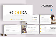Acoora - Keynote Template | Presentation Templates ~ Creative Market