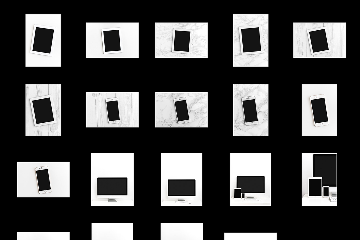 Tech Mockup Stock Photo Bundle, an iPad Mockup by Styled Stock House
