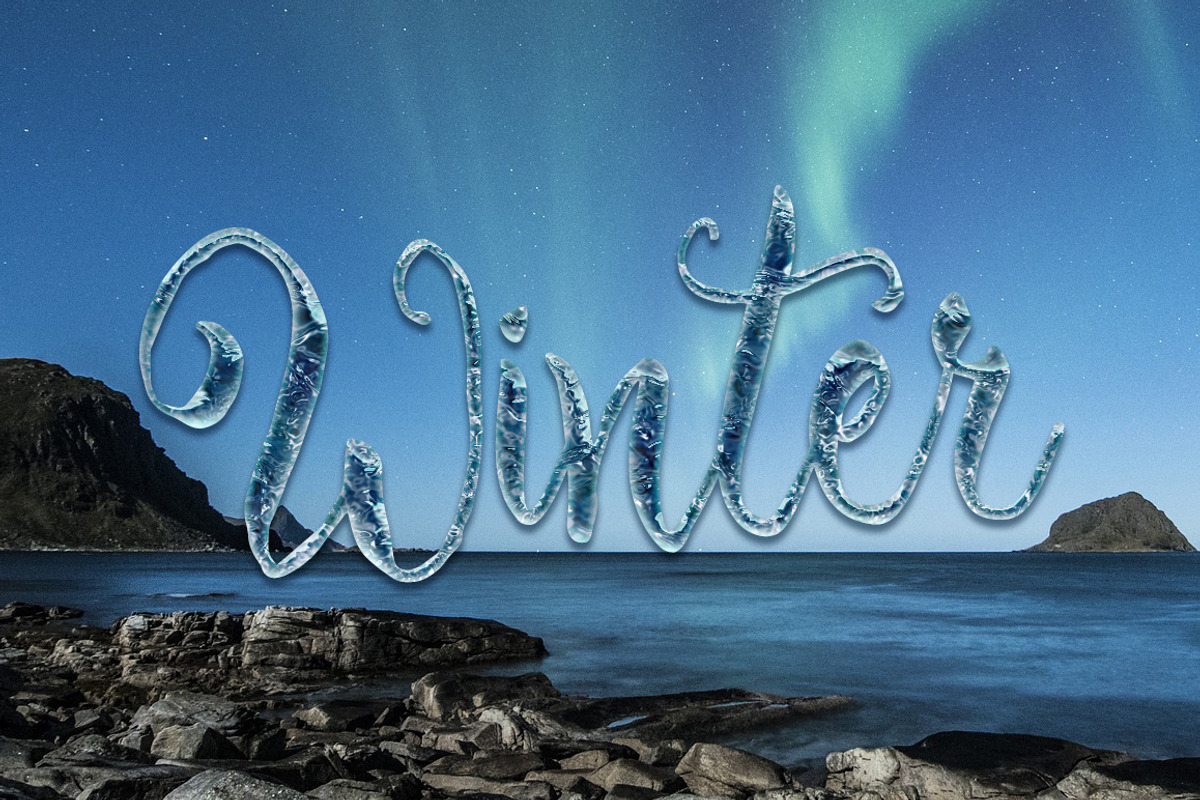 Ice Layer Styles for Photoshop, a Layer Style Add-On by Creativenauts