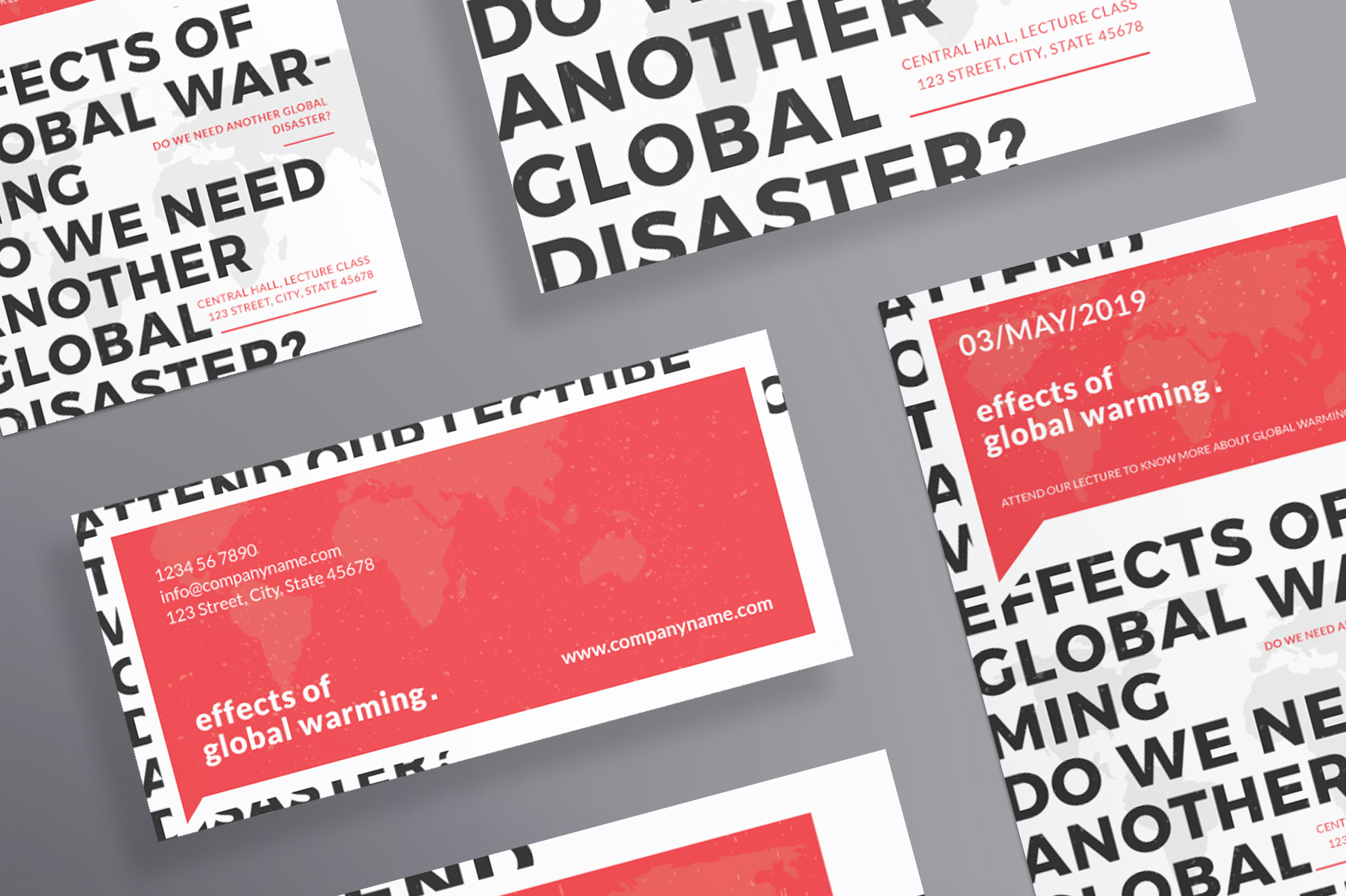 Flyers | Global Warming, a Flyer Template by Amber Graphics