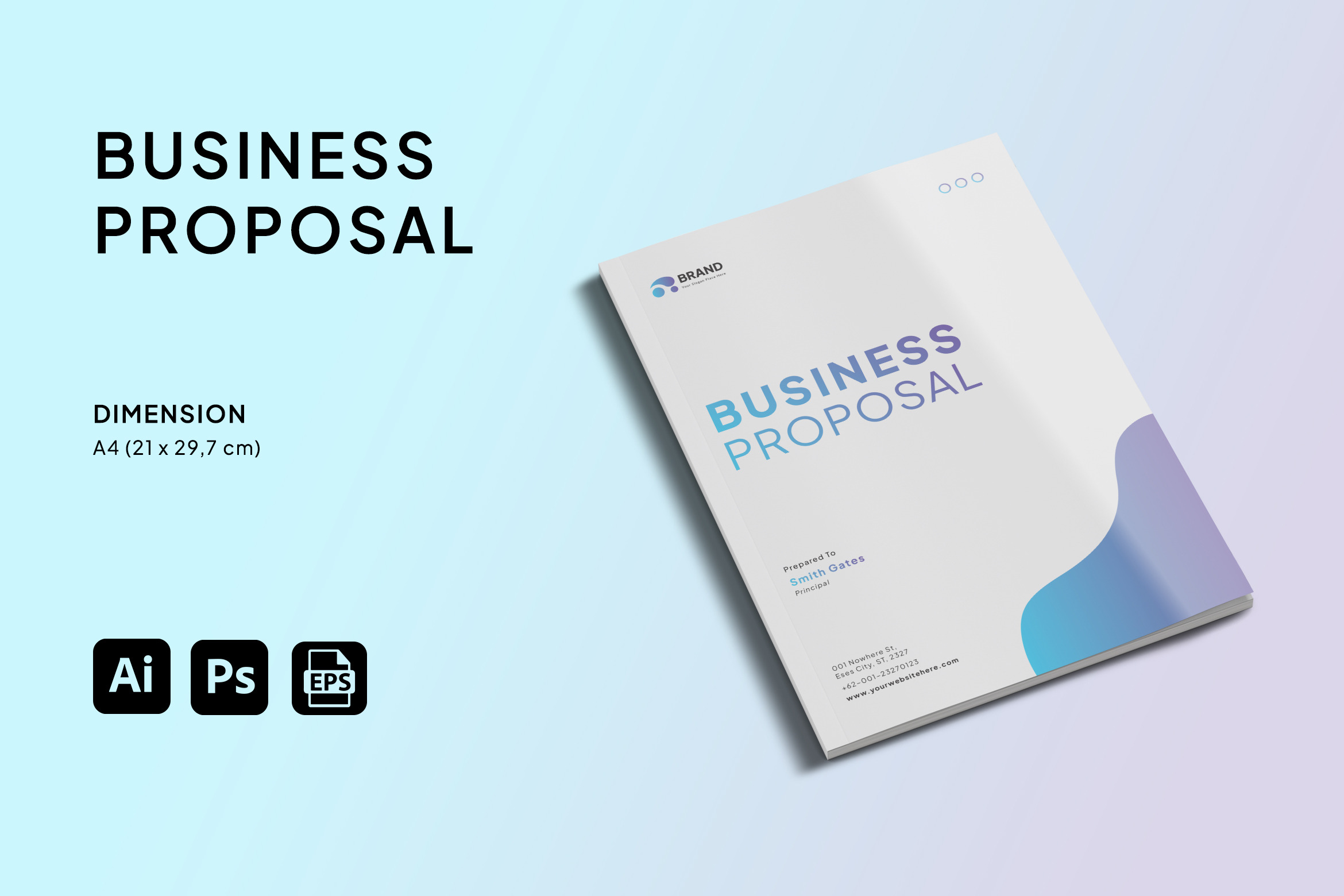 Business - Proposal Template, a Print Template by StreaksideStd
