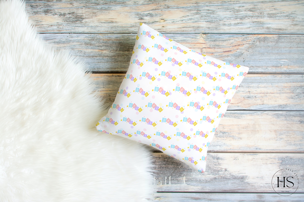 Rainbow Baby Digital Paper Patterns