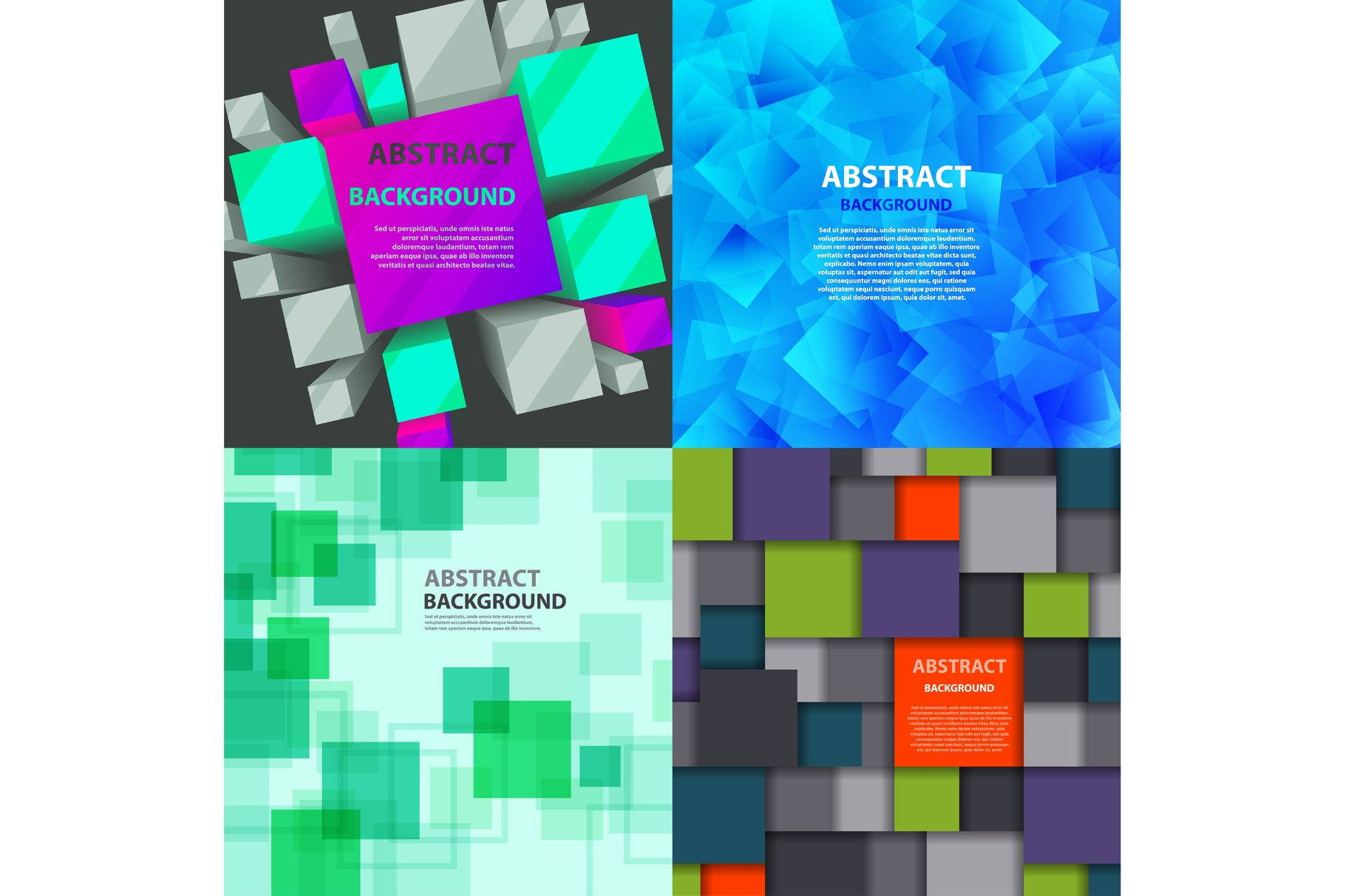 Abstract square background vector illustration texture creative graphic ...