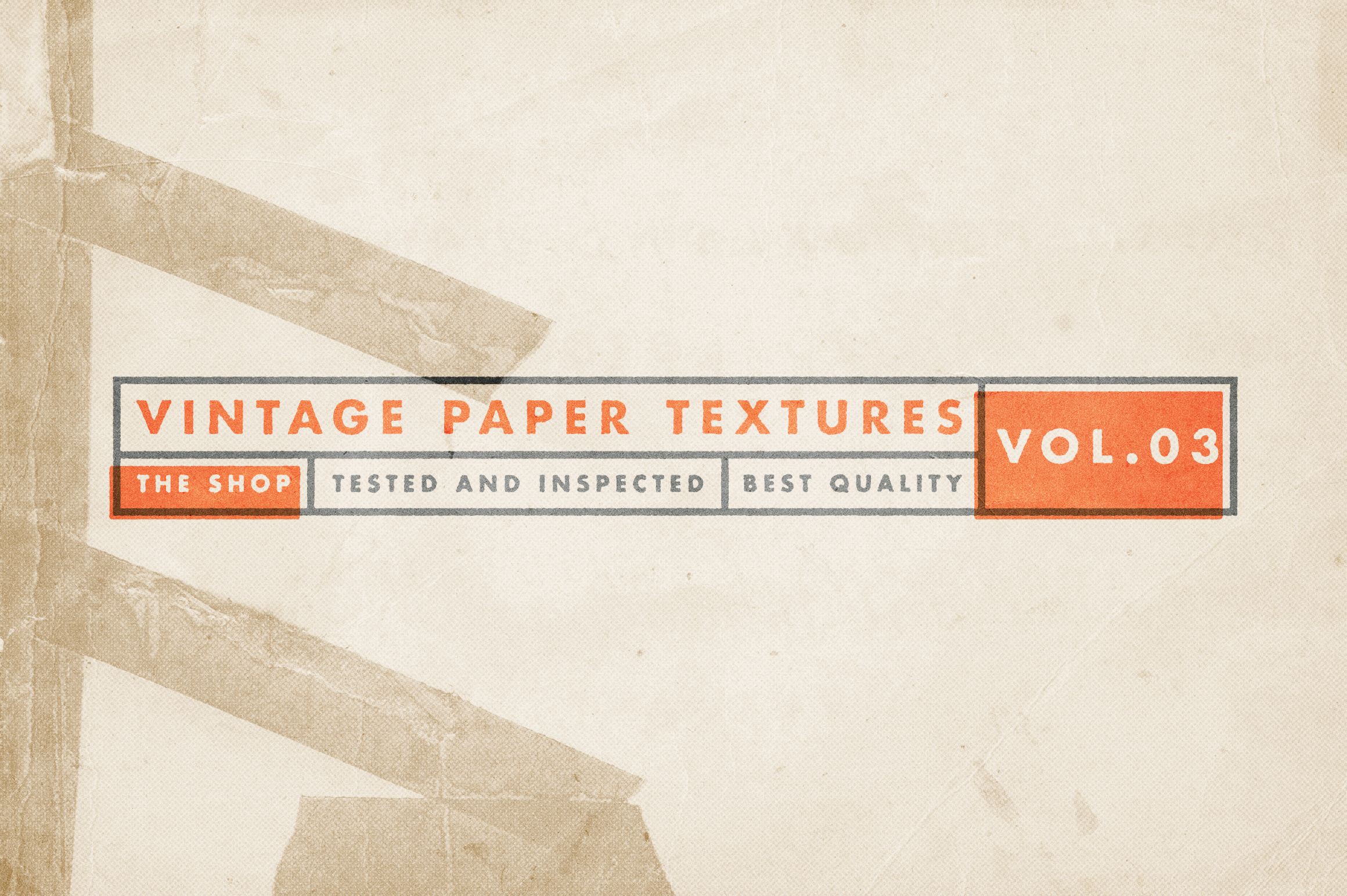 The Shop | Vintage paper textures vol. 03
