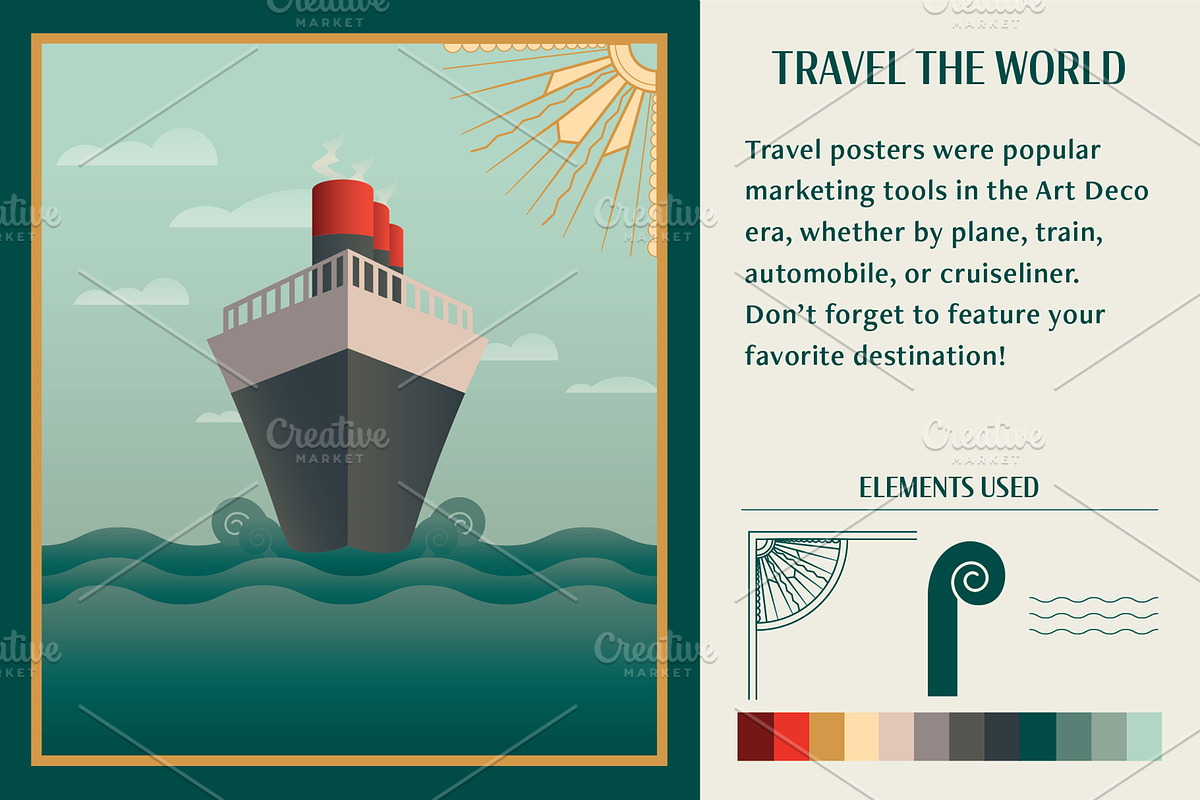 Art Deco Design Tool Kit