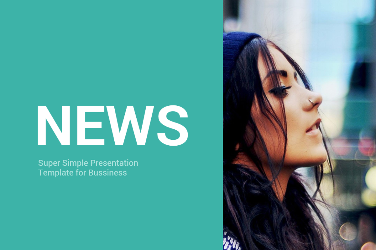 News presentation template, a Presentation Template by oyunerdene99