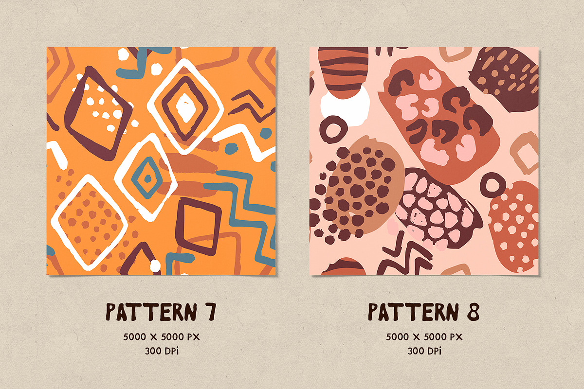 African Shapes: Graphics + Patterns
