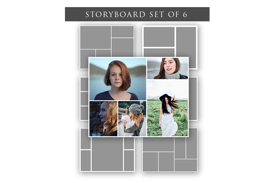 Storyboards - Set of 6 Templates, a Presentation Template by ShalexDesigns