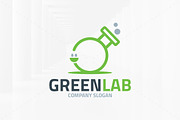 Green Lab Logo Template, a Branding & Logo Template by LOGOMAGINE