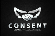 Consent logo, a Branding & Logo Template by Creative Dezing