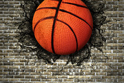 Basketball featuring crack, wall, and hle | Sports & Recreation Stock ...