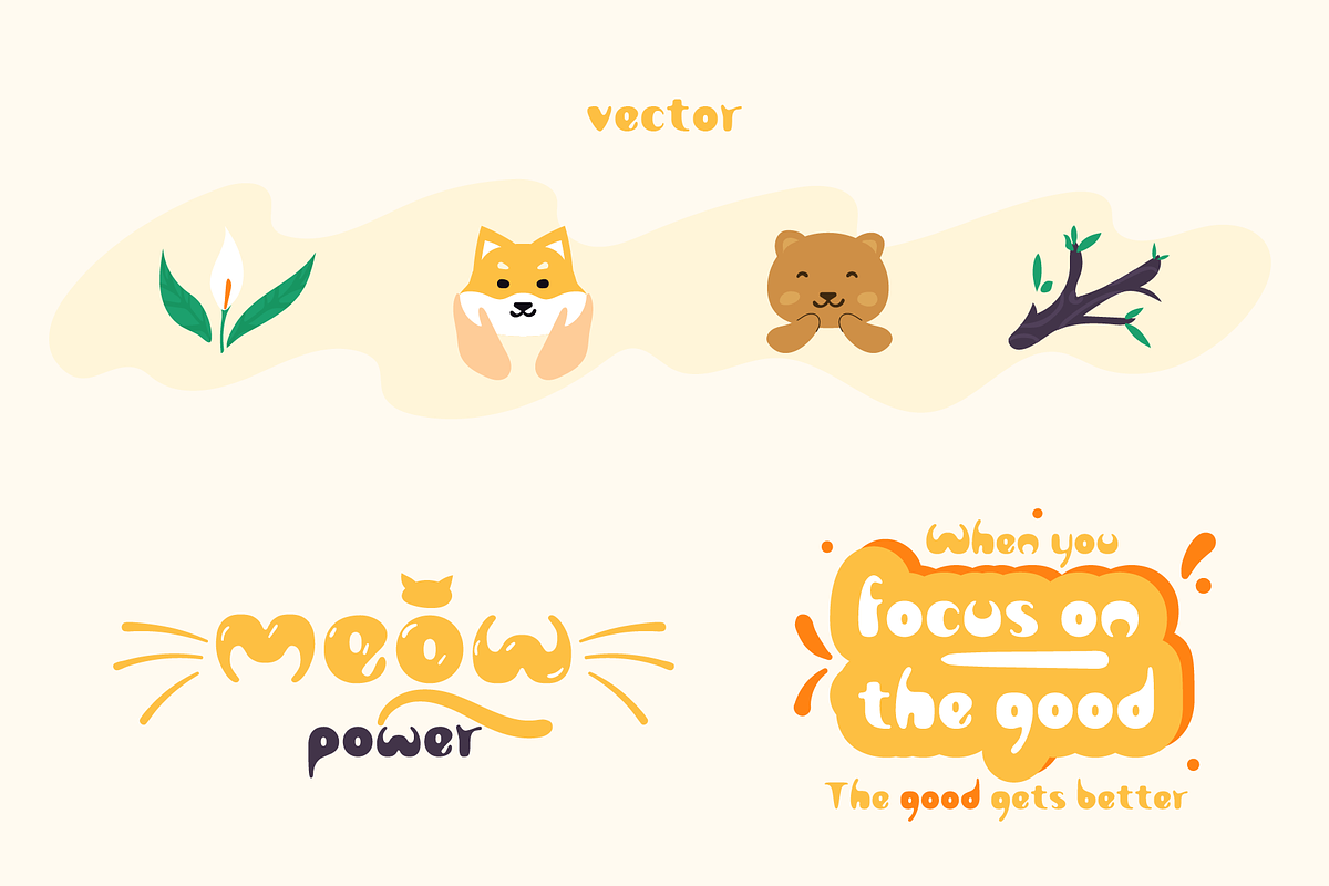 Gemoy - Cute Display Font