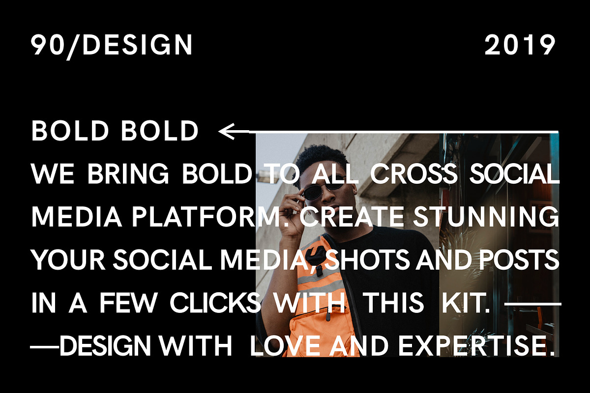BOLD-Social Media Brand Templates, a Social Media Template by Invasi Studio