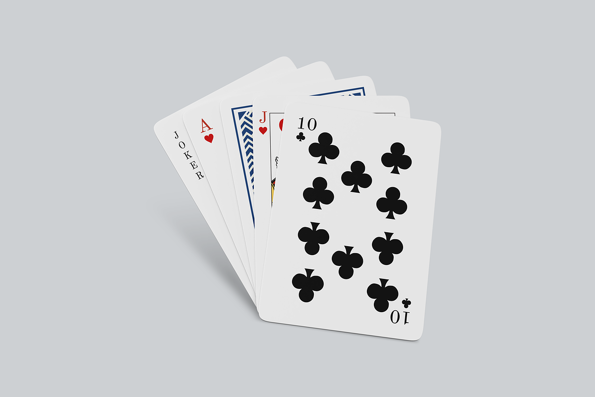 Playing Card Mockup, a Product Mockup by Mockupdaddy