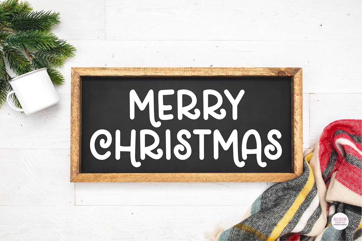 JOLLY CHRISTMAS Font Bundle, a Font by Blush Font Co.
