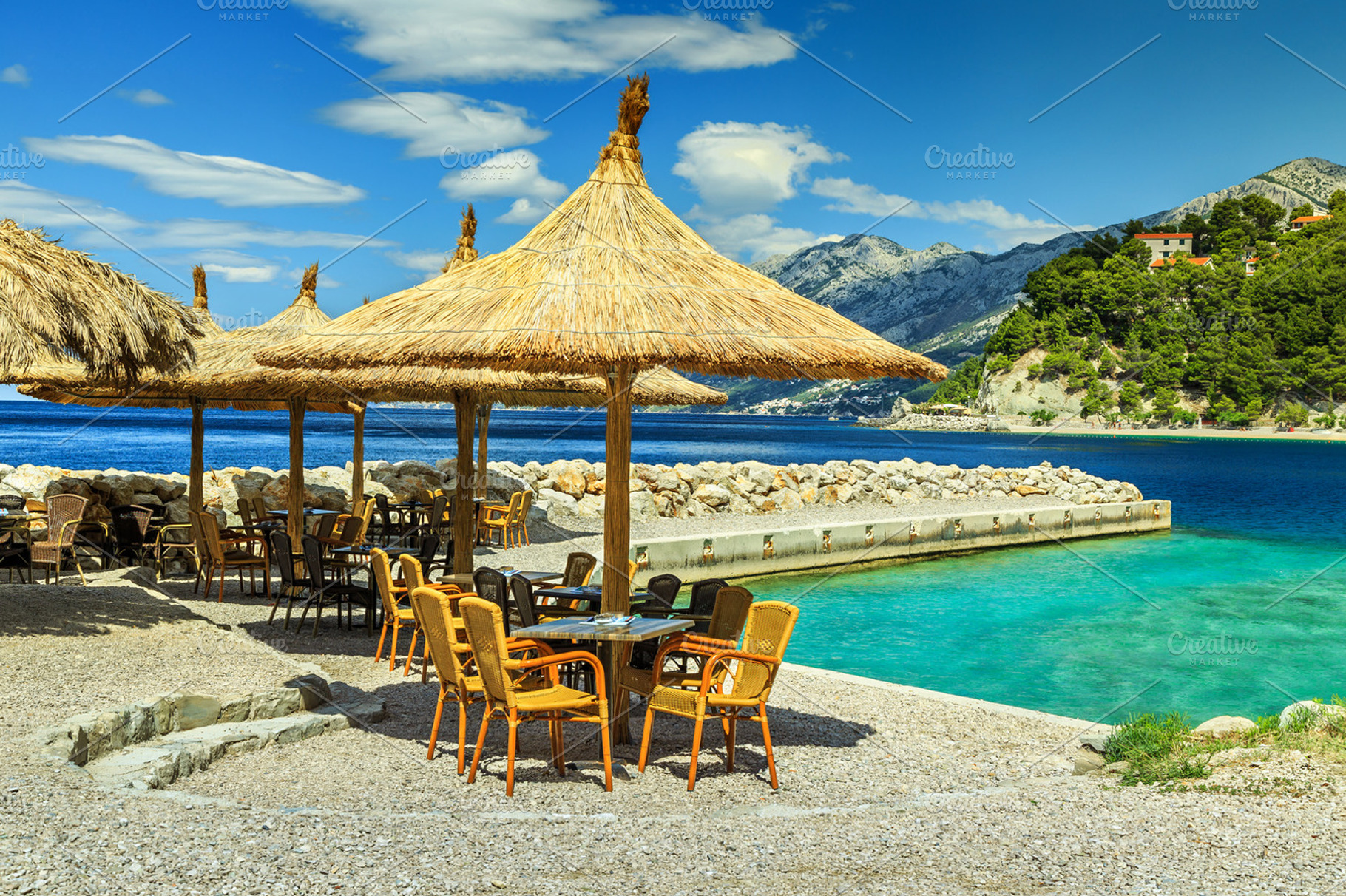 Amazing tropical beach bar, a Food & Drink Photo by Alpine Dreams ...