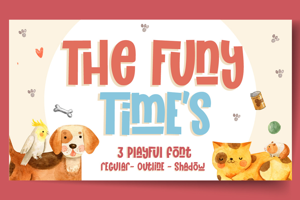 The Funy Time's | Playful Font