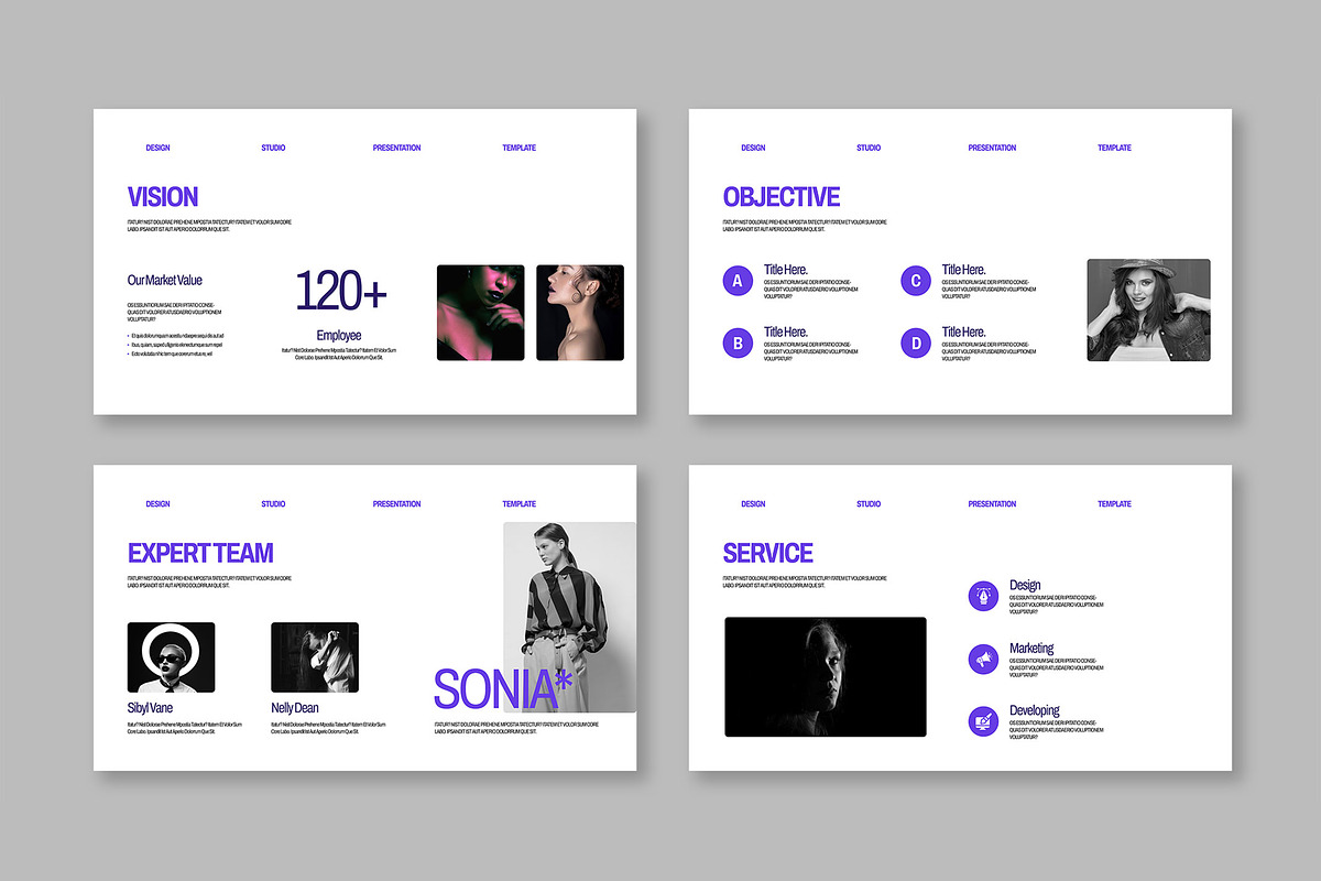 Design Studio Presentation Template