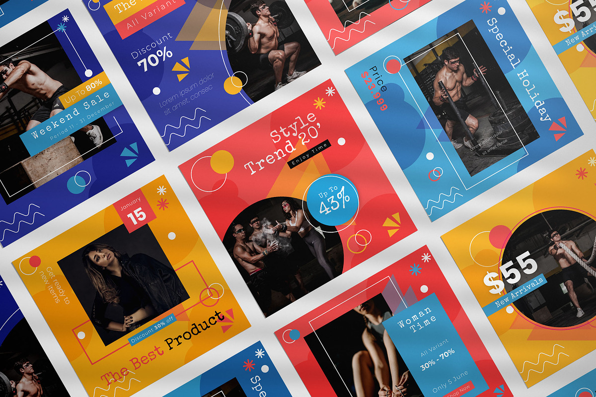 Trending Now Social Media Post, a Social Media Template by inspirasign ...