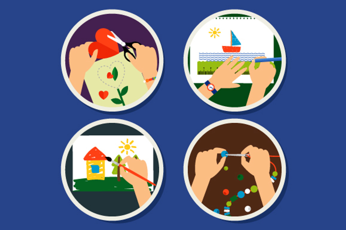 Handmade circle icons, a Graphic by Stock-Smart-Start