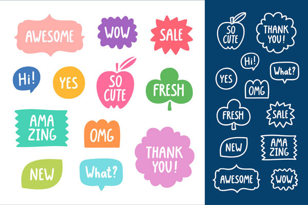 Phrases | Graphic Patterns ~ Creative Market