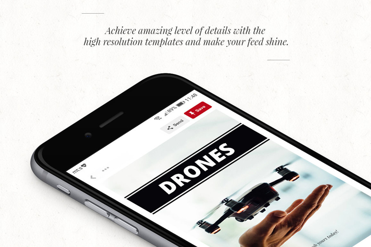 Pinterest Dropshipping Graphics, a Social Media Template by Web Donut