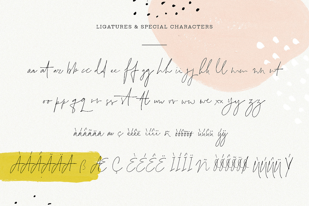 Lemon Splash, a Script Font by BlueRobinDesignShop