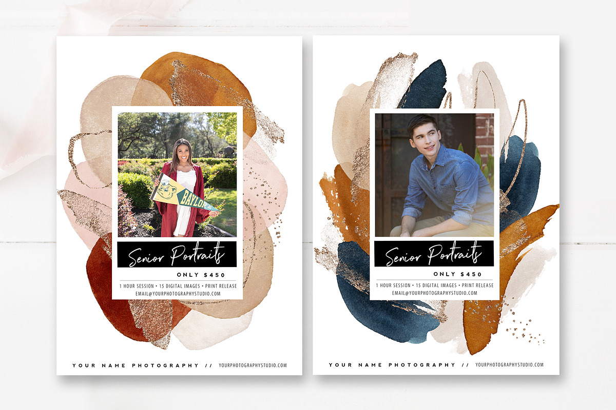 Senior Photo Sessions Template, a Flyer Template by By Stephanie Design