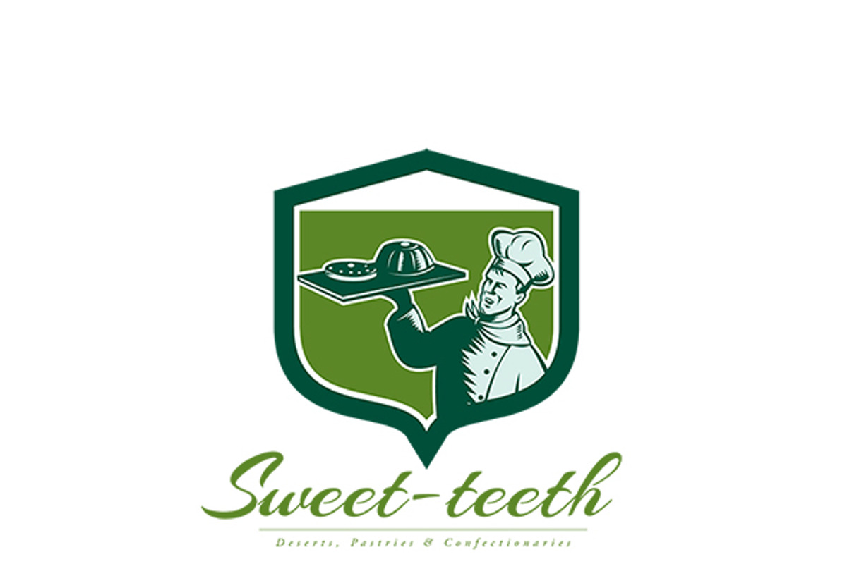 Sweet Tooth Desserts Logo, a Branding & Logo Template by patrimonio