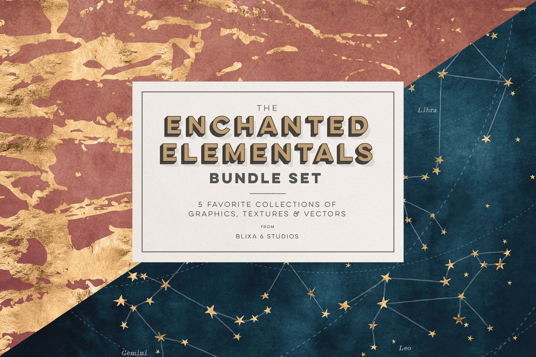 Enchanted Elemental Graphics Bundle, a Background Graphic by Blixa 6 ...