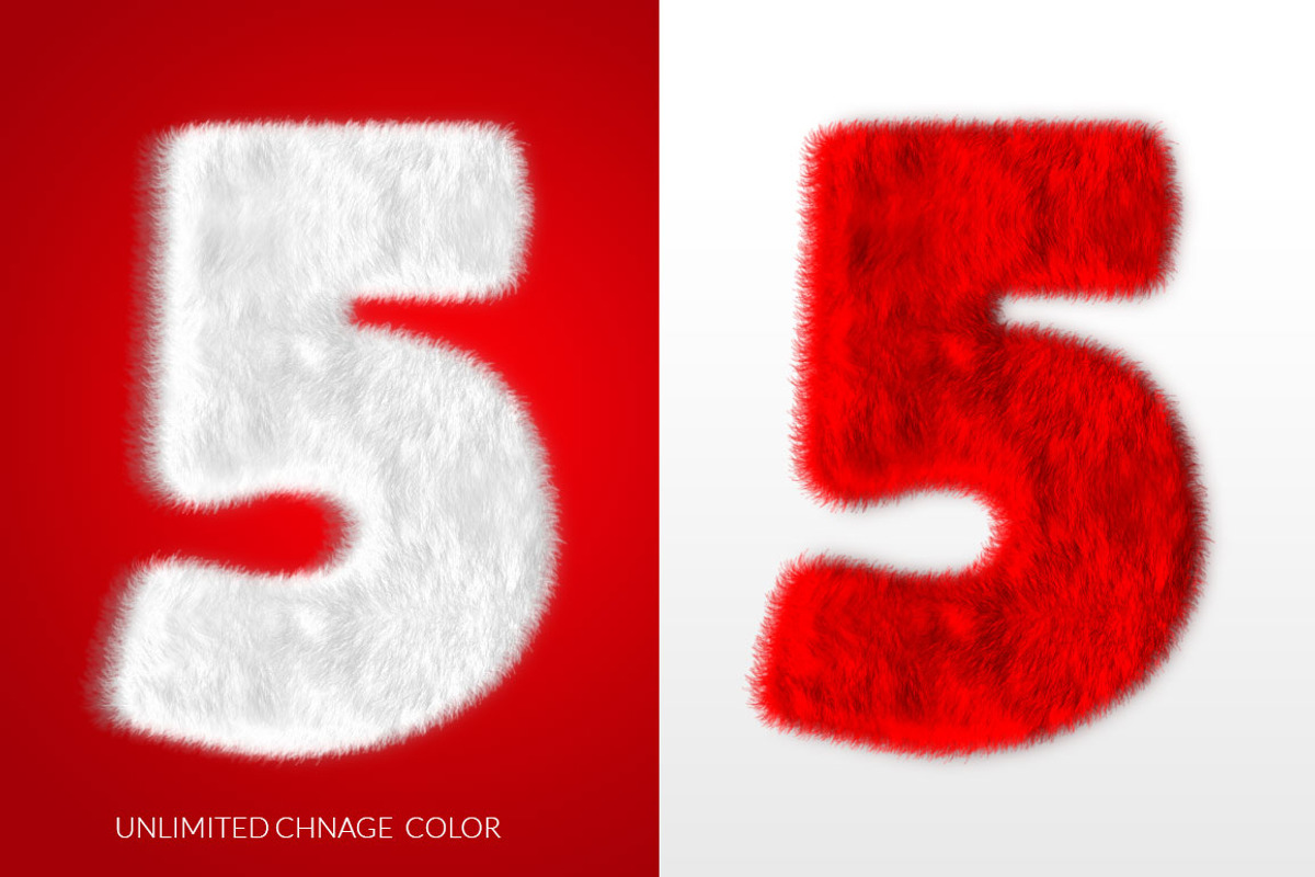 Wool Text Effect Photoshop Action, an Action Add-On by DESIGNAVO