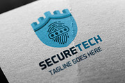 Securetech Logo Template, a Branding & Logo Template by Design_Planet