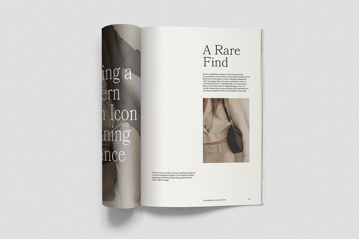 Realistic Magazine Mockup, a Books & Magazine Mockup by Wildfield Studio