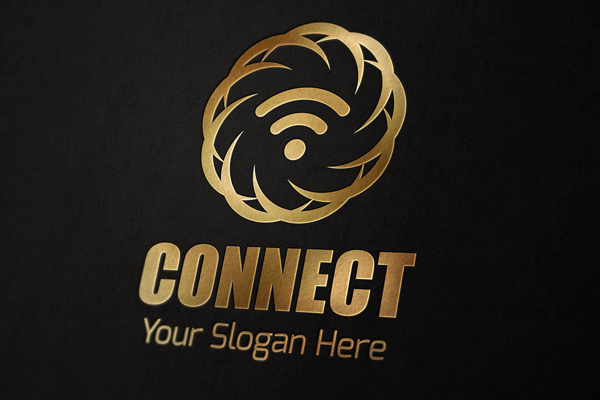 Connect Logo, a Branding & Logo Template by BdThemes