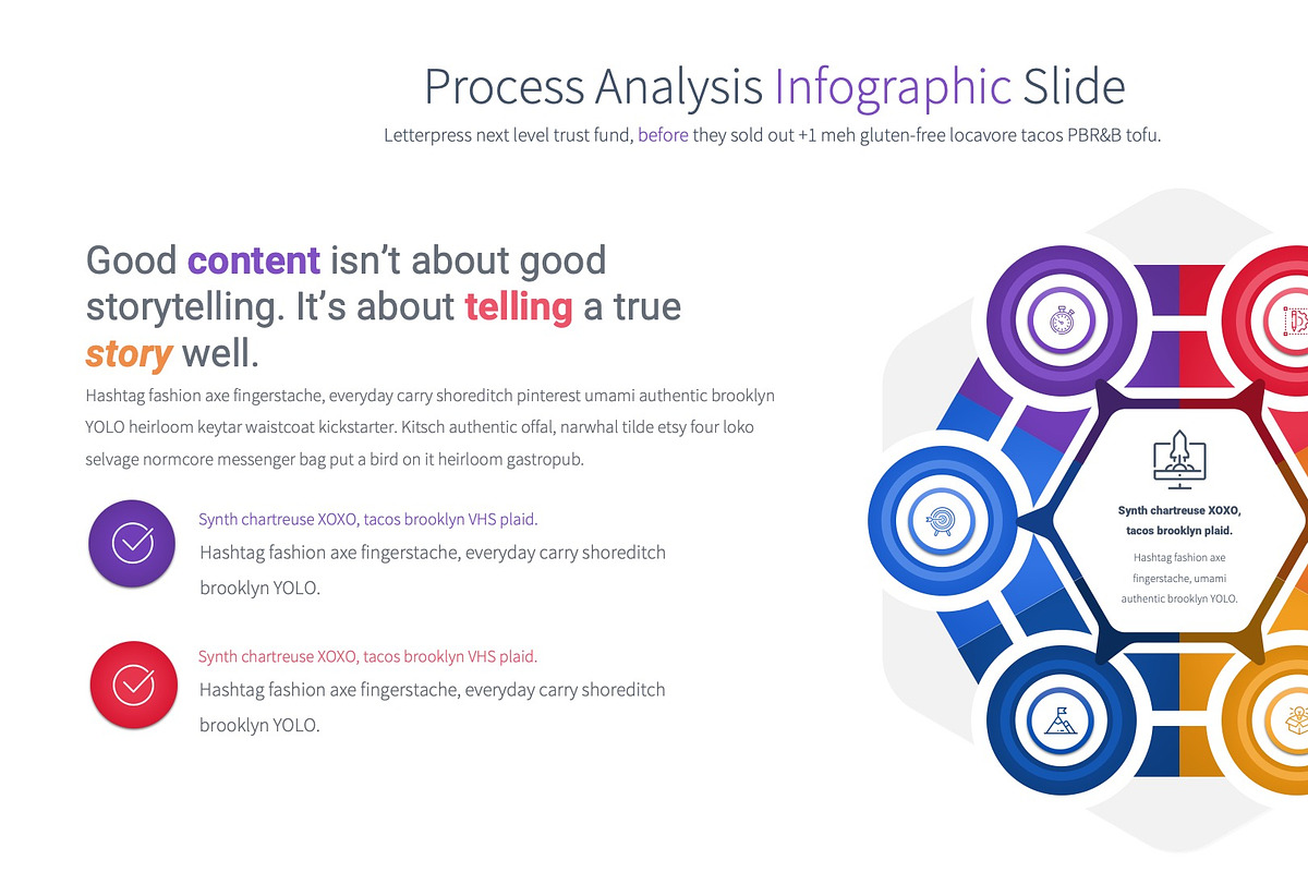 Process Analysis PowerPoint Slides, a Presentation Template by Pulsecolor