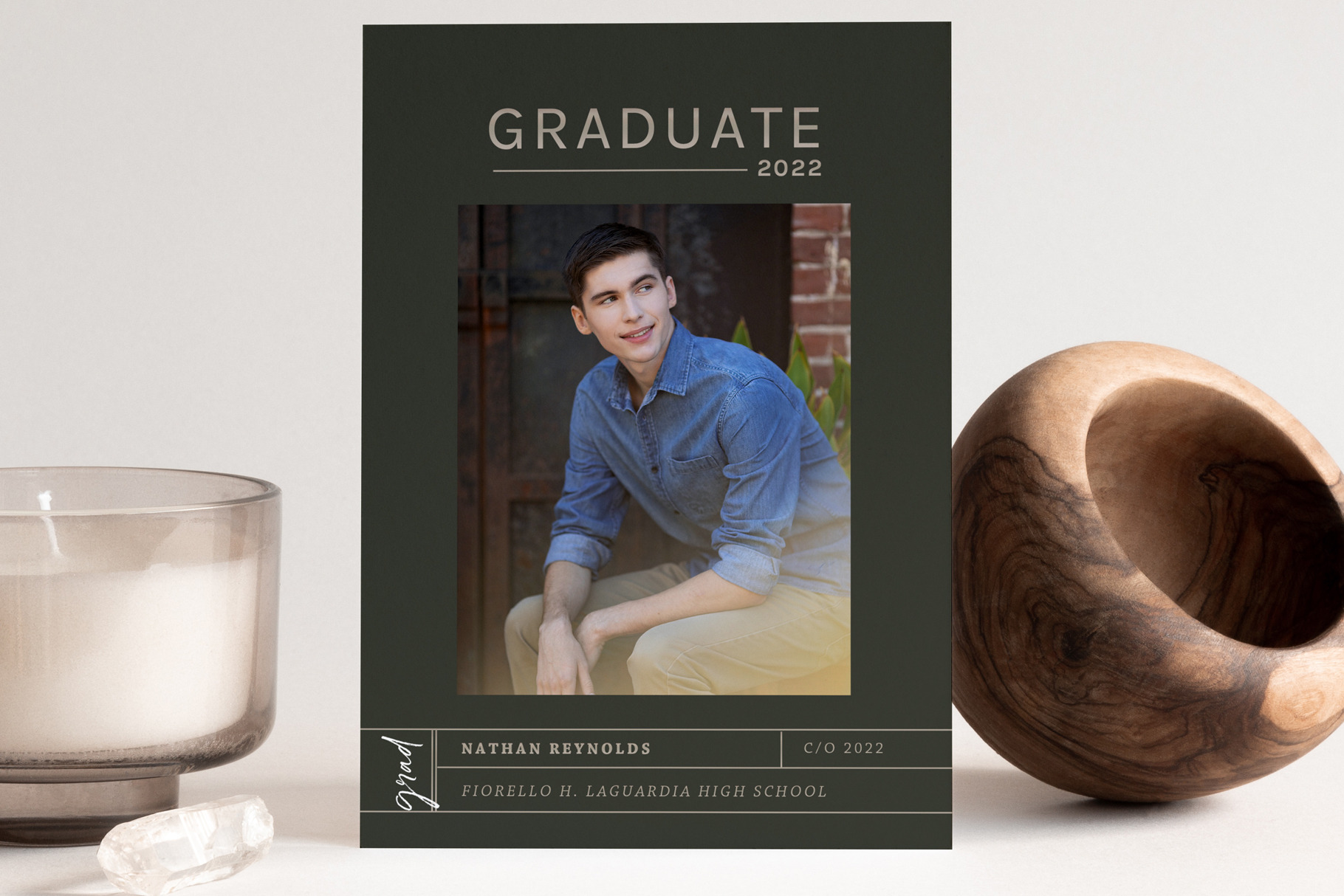 Guys Graduation Invite Template, a Card Template by By Stephanie Design ...