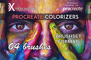 Procreate Colorizers Brushset, a Brush Add-On by Extreme Brushes