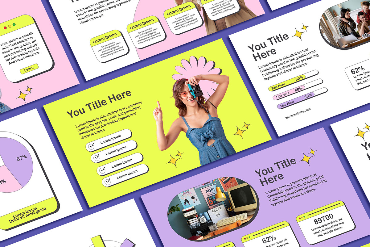 Cute Powerpoint Template, a Presentation Template by SKY CREATION