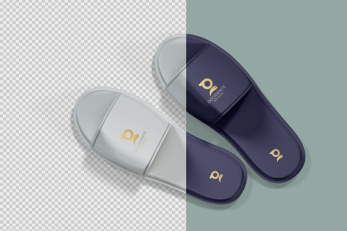 Slippers Mockup