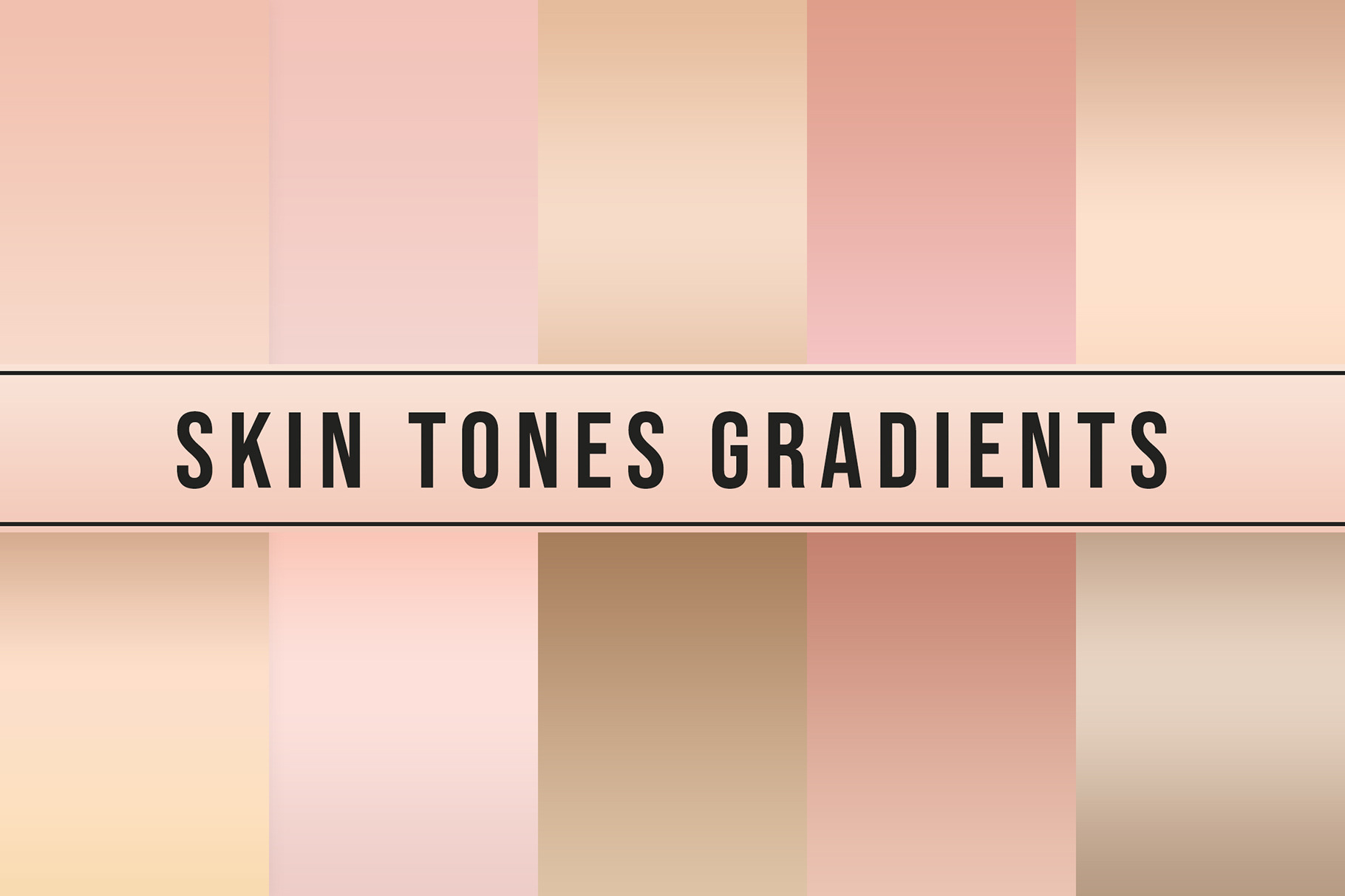 Skin Tones Gradients