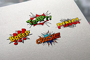Comics sound effects set2, an Illustration by MaximGertsen