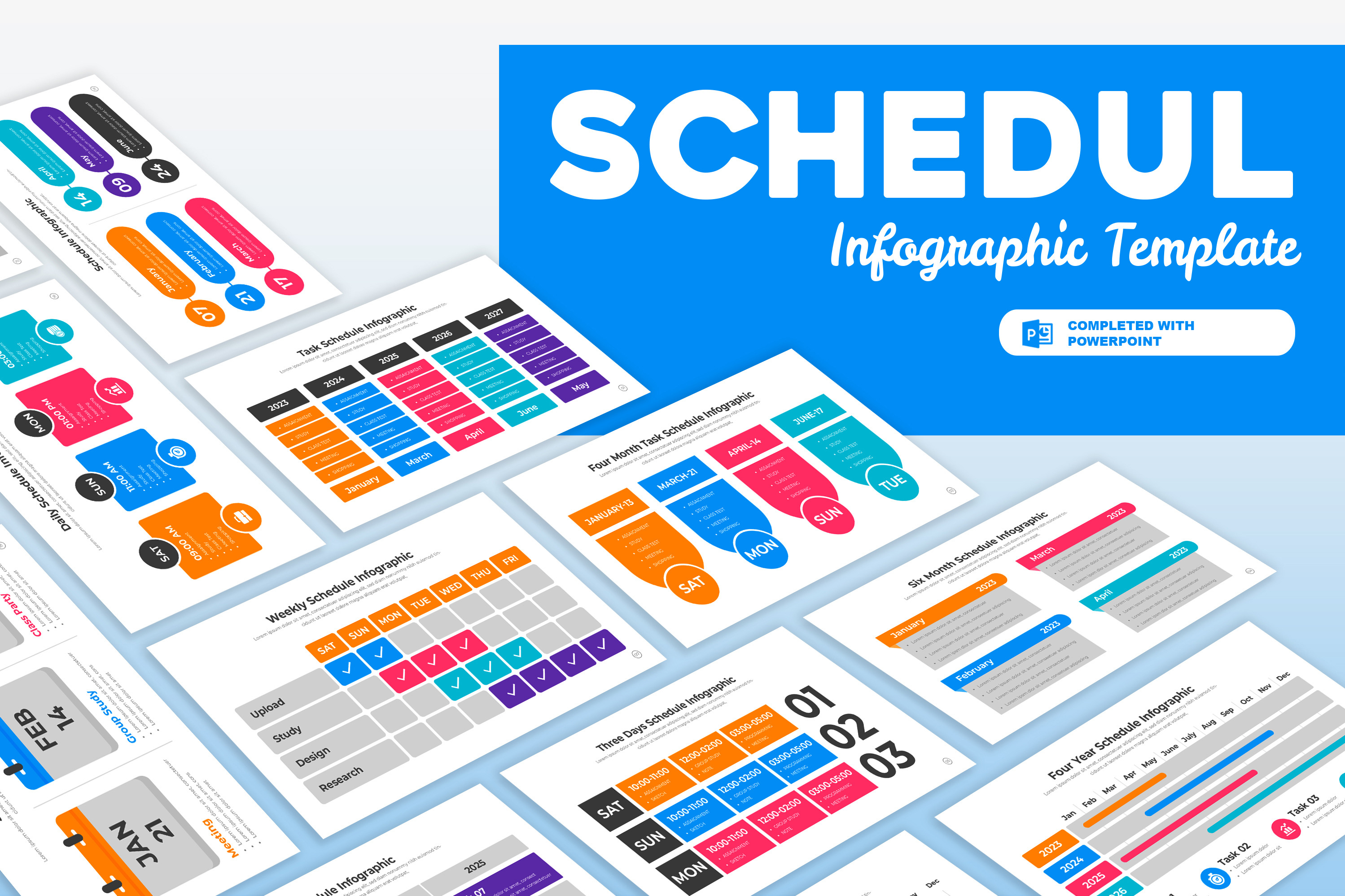 Schedule Infographic