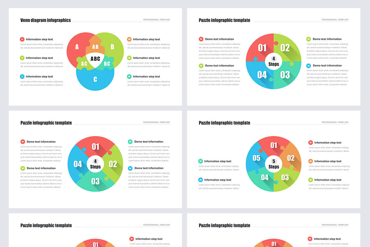 Puzzle Templates for Google Slides, a Presentation Template by HiSlide.io