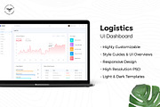 Logistics Admin Dashboard UI Kit, an UI Kit Template by VictorThemes
