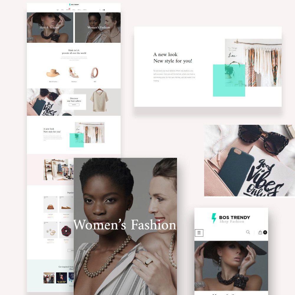 BOS TRENDY - FASHION AND ACCESSORIES, a Bootstrap Template by LeoTheme