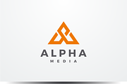 Alpha - Letter A Logo | Branding & Logo Templates ~ Creative Market