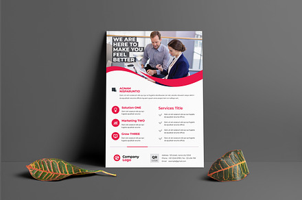 Simple Business Flyer Template, a Flyer Template by evgenystudio