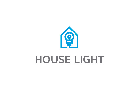 House Light Logo, a Branding & Logo Template by Mauro Bertolino