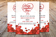 Valentines Day Party invitation, an Invitation Template by Madhabi Studio